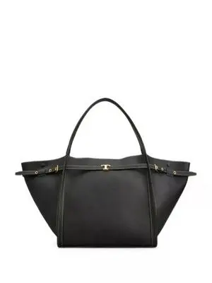 TOD'S Buckle Tote Bag - Black
