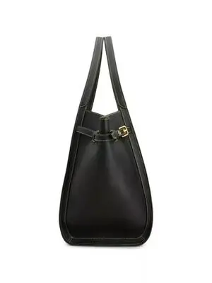 TOD'S Buckle Tote Bag - Black