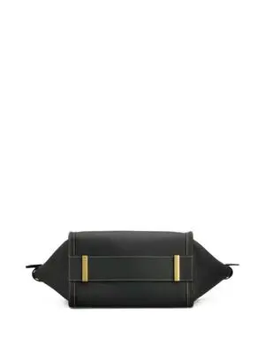 TOD'S Buckle Tote Bag - Black