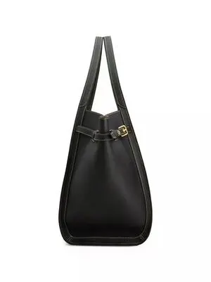 TOD'S Buckle Tote Bag - Black