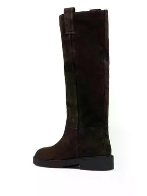 NOKWOL Leather Knee-high Boots