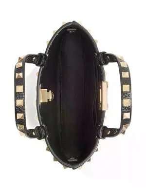 Valentino Garavani Rockstud Mini Shopper - Brown