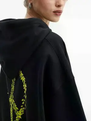 Moschino Graphic Drawstring Hoodie