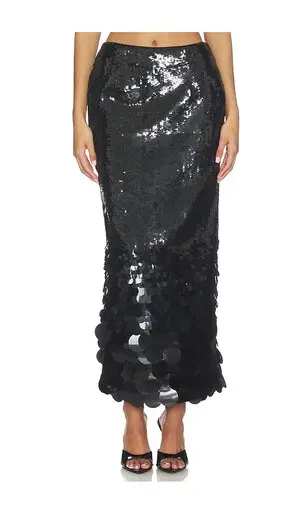 RAHUL MISHRA Gradient Sequin Skirt