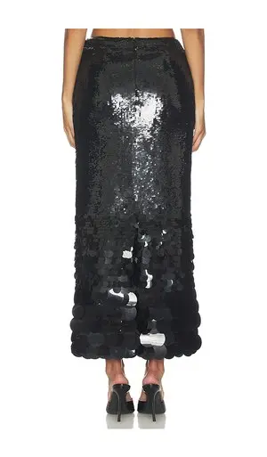 RAHUL MISHRA Gradient Sequin Skirt