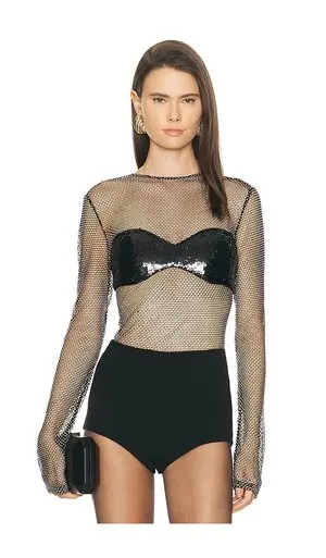 AFEW RAHUL MISHRA Mesh Leotard