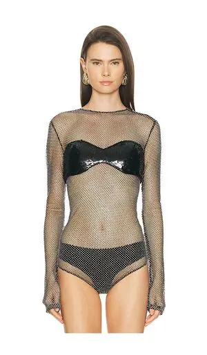 AFEW RAHUL MISHRA Mesh Leotard