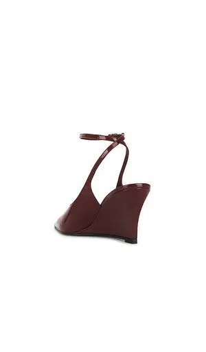 BLACK SUEDE STUDIO Eliana 70 Pump - Ruby Red Patent Leather