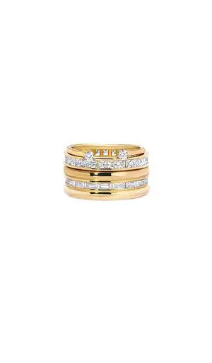 MEGA Eternity Stack Rings - 14k Gold Plated