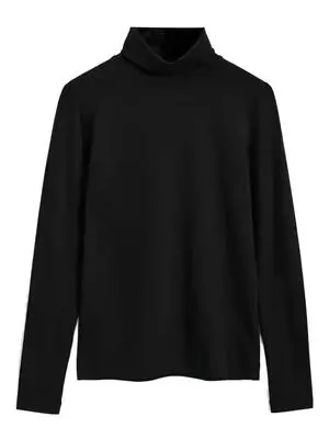 Gant Long-sleeve Roll-neck Top