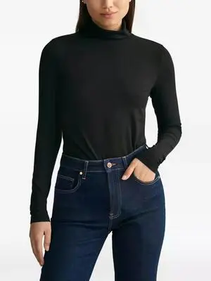 Gant Long-sleeve Roll-neck Top