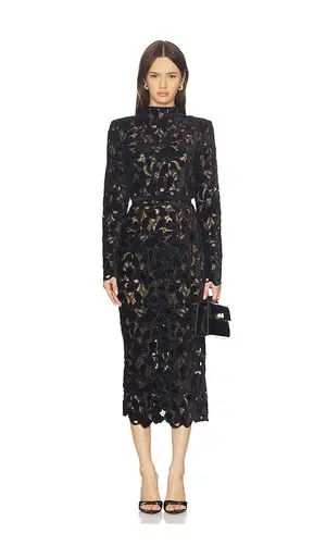 NADINE MERABI Diane Dress - Black