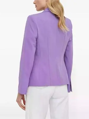 Sisley Buttoned Notched-lapel Blazer