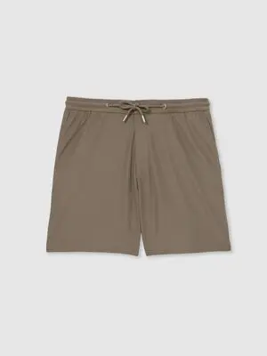 REISS Textured Drawstring Shorts