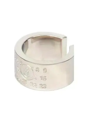 MAISON MARGIELA Numeric Ear Cuff - Silver
