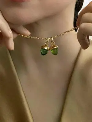 Tamara Comolli Peridot Mikado Boquet Pendant