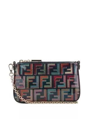 Fendi Baguette Clutch Bag - Black
