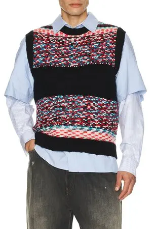 Andersson Bell Nordic Crew Neck Vest
