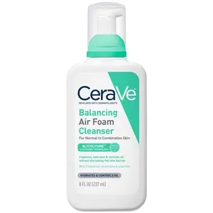 Cerave Balancing Air Foam Facial Cleanser - One-color