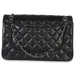 Chanel Quilted Lambskin Jumbo Double Flap Bag
