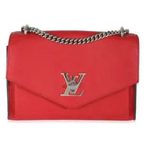 LOUIS VUITTON Louis Vuitton Mylockme Chain BB Red