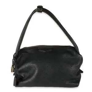 LOUIS VUITTON Monogram Mahina Galatea Pm - Black