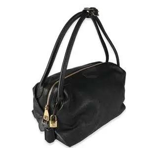 LOUIS VUITTON Monogram Mahina Galatea Pm - Black