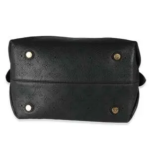 LOUIS VUITTON Monogram Mahina Galatea Pm - Black