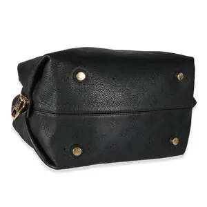 LOUIS VUITTON Monogram Mahina Galatea Pm - Black