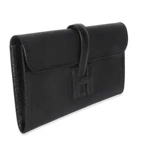 Hermès Swift Lizard Jige Elan Touch 29 - Black