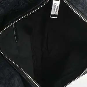 Dior Oblique Jacquard Canvas Saddle Crossbody