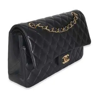 Chanel Quilted Lambskin Classic Double Flap Bag