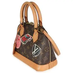 LOUIS VUITTON Monogram Canvas World Tour Alma Bb - Brown