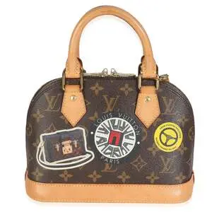 LOUIS VUITTON Monogram Canvas World Tour Alma Bb - Brown