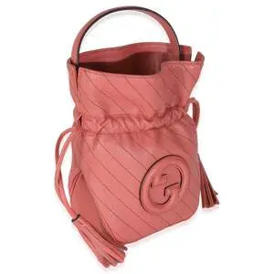 Gucci Calfskin Blondie Bucket Bag - Pink