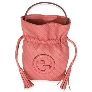 Gucci Calfskin Blondie Bucket Bag - Pink