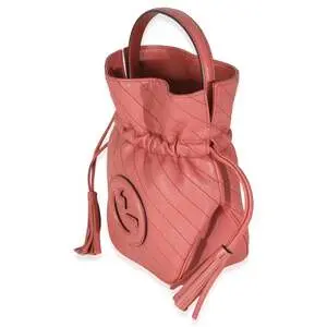 Gucci Calfskin Blondie Bucket Bag - Pink