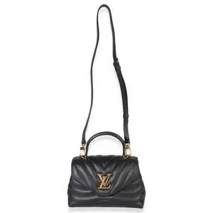 LOUIS VUITTON Calfskin New Wave Hold Me Top Handle Bag