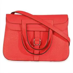 Hermès Halzan 25 Phw - Pink