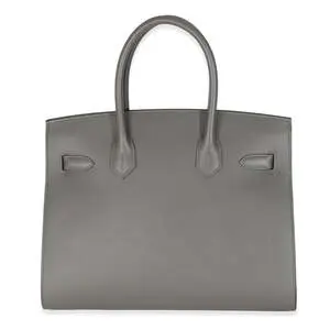 Hermès Gris Meyer Epsom Sellier Birkin 30 Ghw