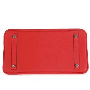 Hermès Rouge Radieux Togo Birkin 30 Phw