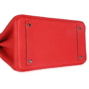 Hermès Rouge Radieux Togo Birkin 30 Phw