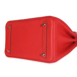Hermès Rouge Radieux Togo Birkin 30 Phw