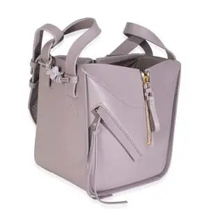 Loewe Calfskin Hammock Compact Shoulder Bag - Purple