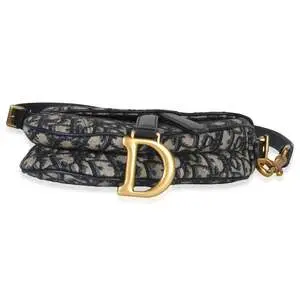 Dior Oblique Canvas Saddle Bag