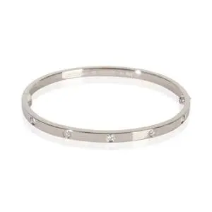 CARTIER 18k White Gold Diamond Love Bracelet - White_gold