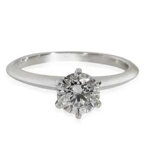 Tiffany & Co. 0.95 Ct Round Brilliant Diamond Engagement Ring - Platinum