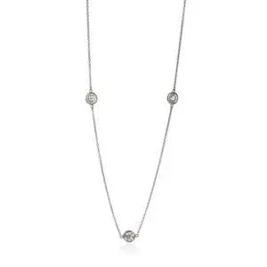 Tiffany & Co. Elsa Peretti Diamond The Yard Necklace - Platinum