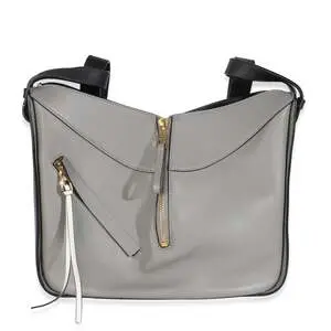 Loewe Loewe Calfskin Medium Hammock Shoulder Bag Gray