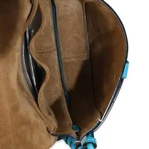 Loewe Calfskin Gate Belt Bag - Blue